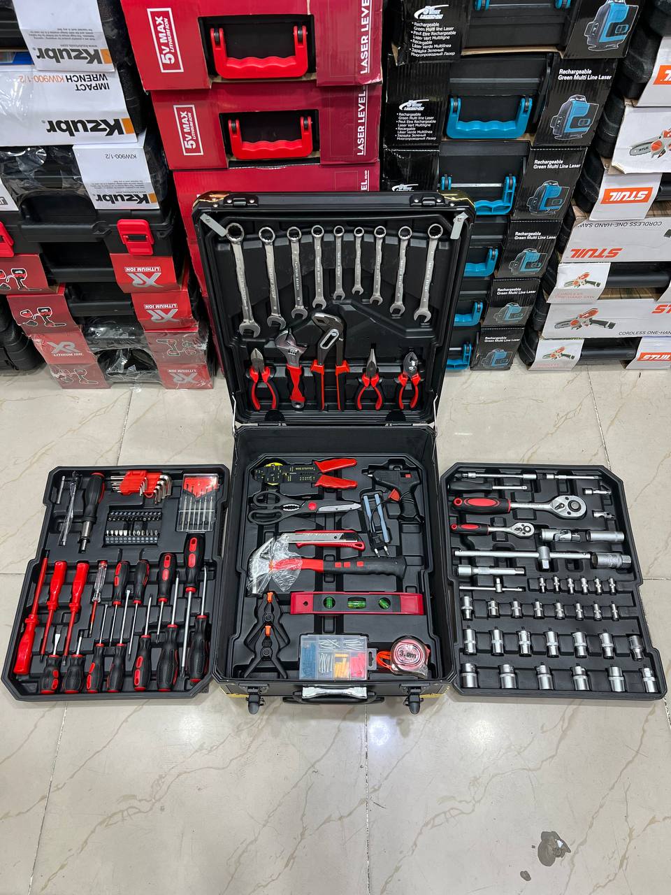 قیمت و خرید جعبه ابزار کامل 187 عددی Tool Set