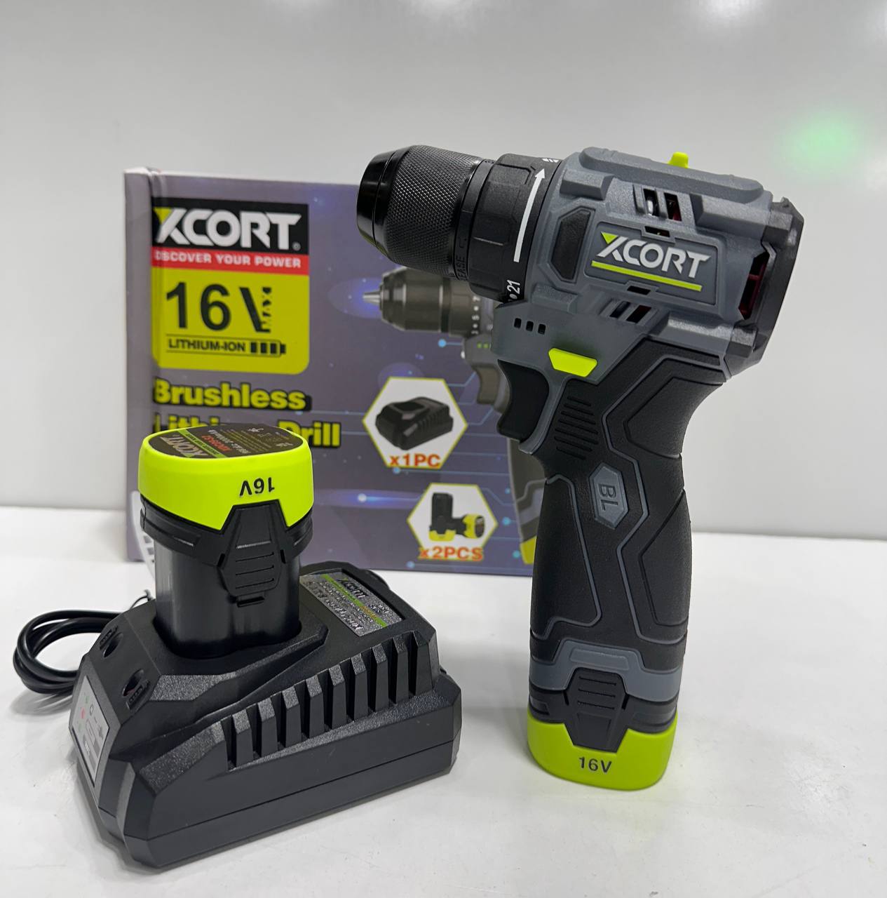 قیمت و خرید دریل شارژی 16 ولت ایکس کورت مدل XDC09-1645