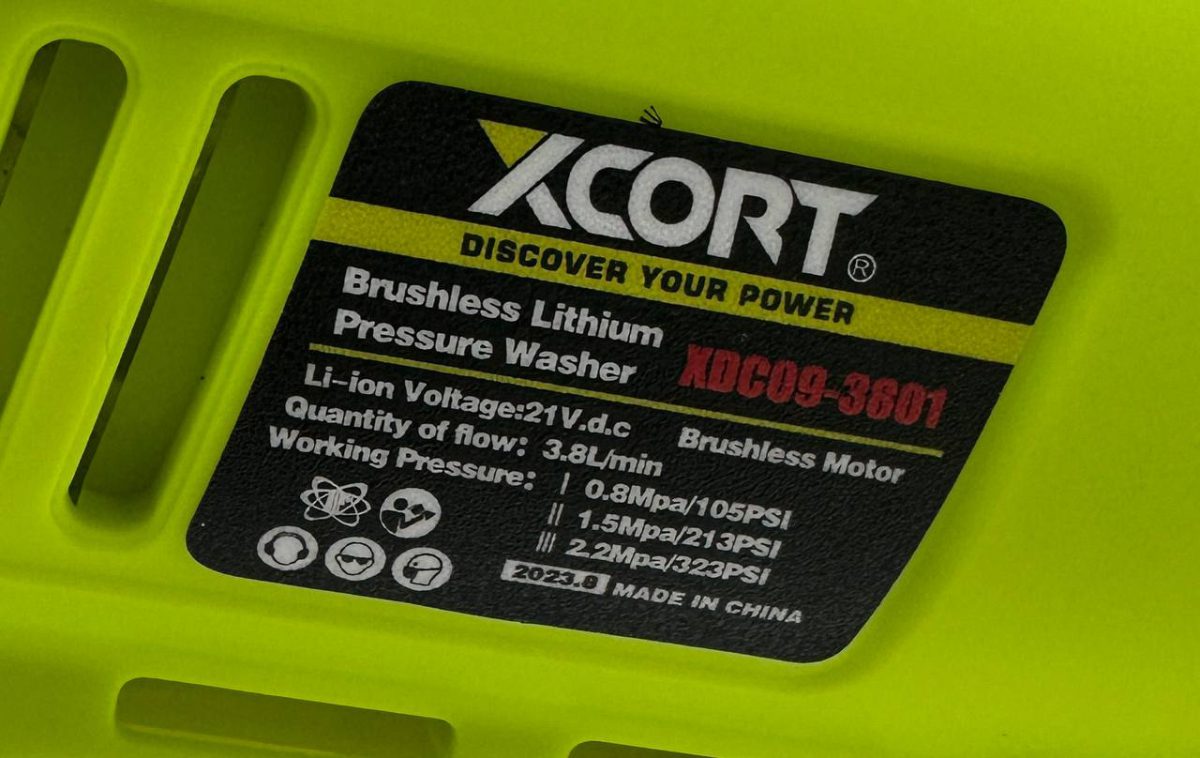 قیمت و خرید کارواش و سم پاش شارژی ایکس کورت مدل XDC09-3801